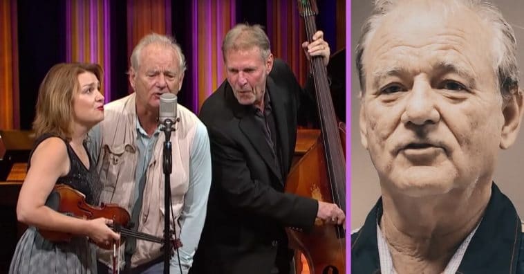 Bill Murray Makes Amazing Grand Ole Opry Entrance Alongside John Prine