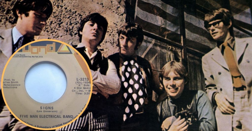 "Signs" By Five Man Electrical Band Is More Political Than You Thought