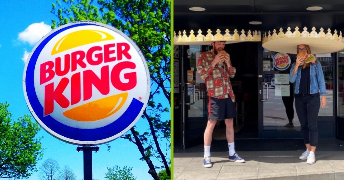 Burger King Debuts Giant Social Distancing Crowns