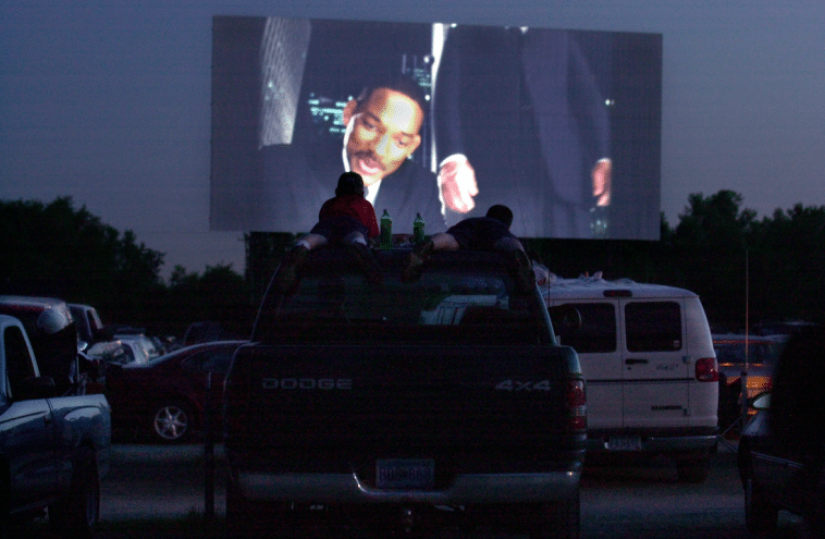 Restaurant Parking Lots Are Transforming Into Drive-In Theaters