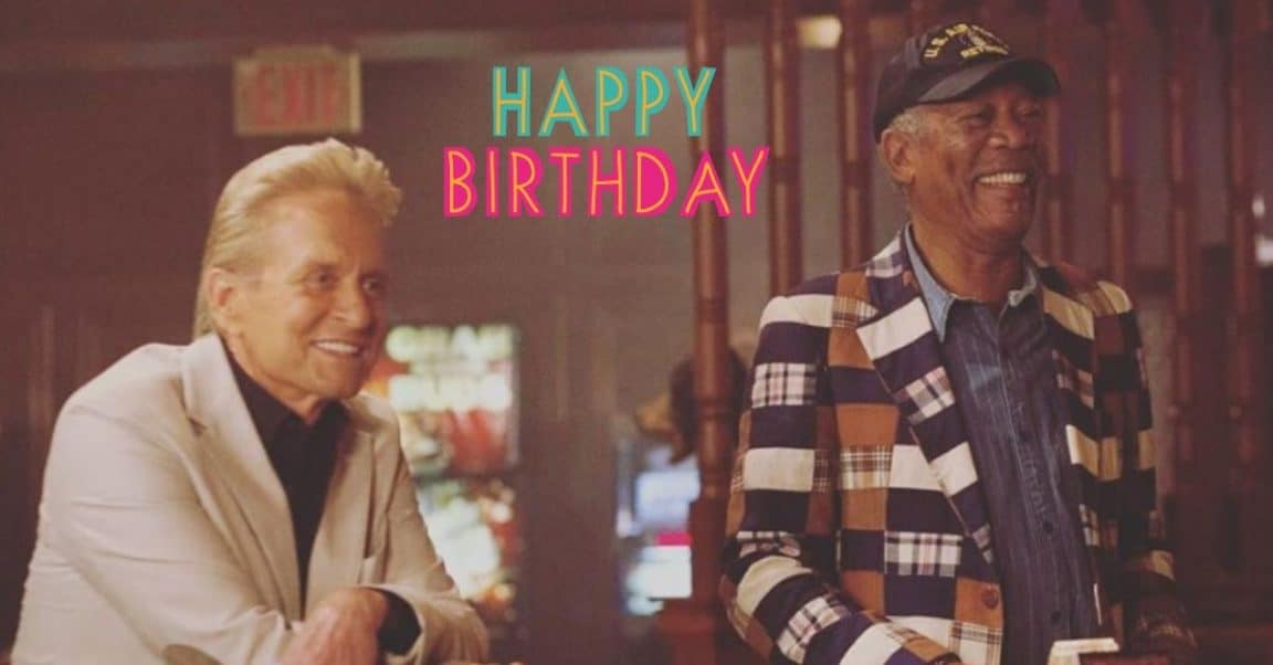 Michael Douglas Wishes His Friend Morgan Freeman A Happy Birthday