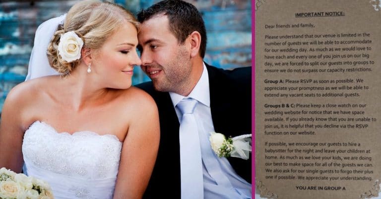 Rude Wedding Invitation Is Causing Outrage Across The Internet