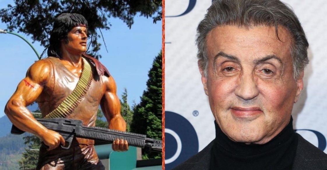 Sylvester Stallone Loves New Statue Of Rambo In Small Canadian Town