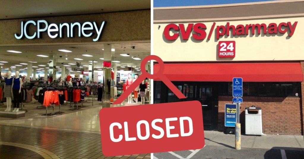 A List Of Store Closures Happening Before The End Of 2020
