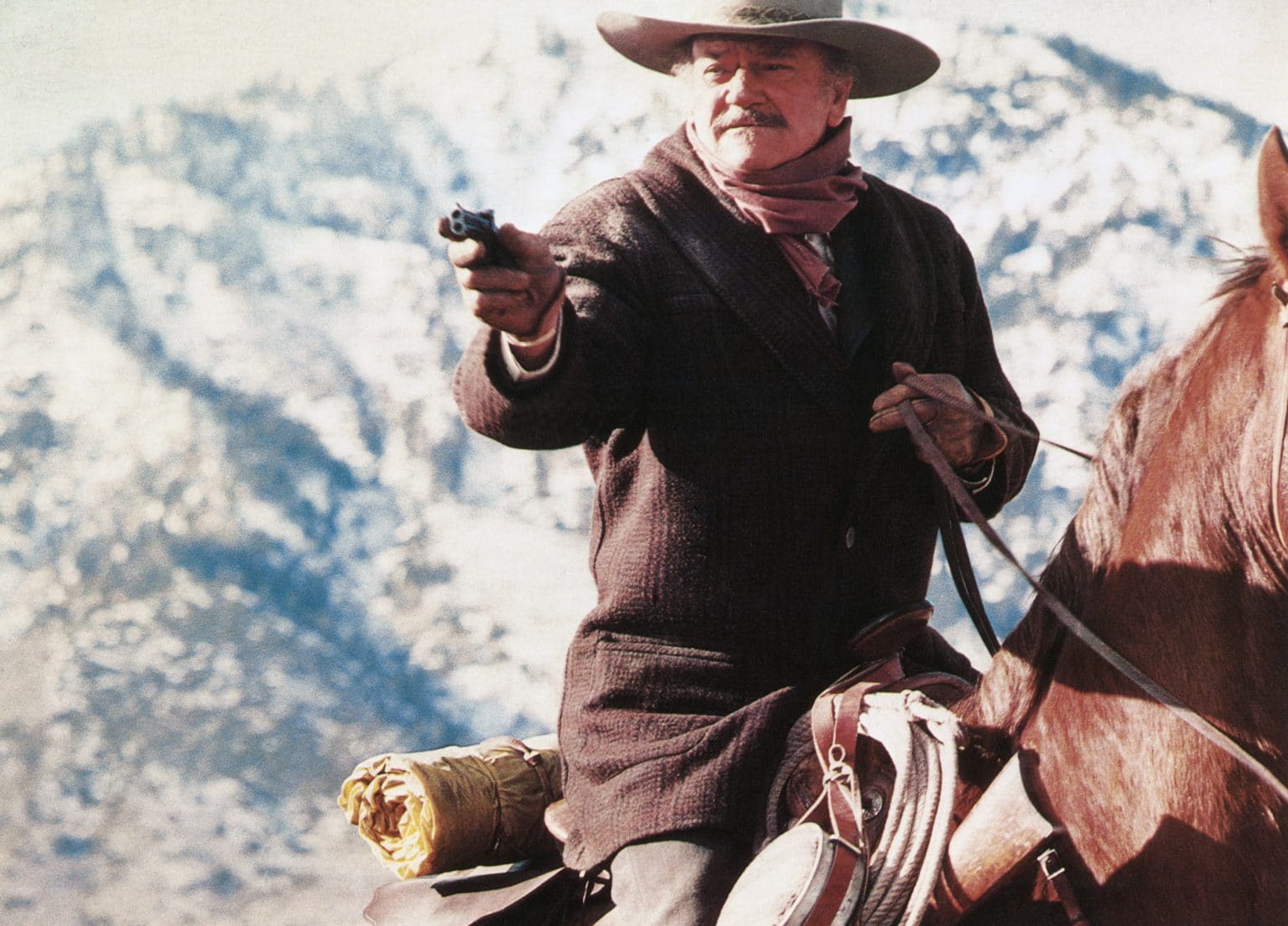 Sam Elliott Shares How He Met John Wayne During Wayne's Final Film
