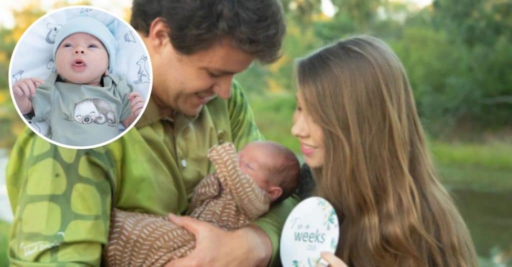 Bindi Irwin Shares New Photos Of Daughter Grace In Wombat Onesie
