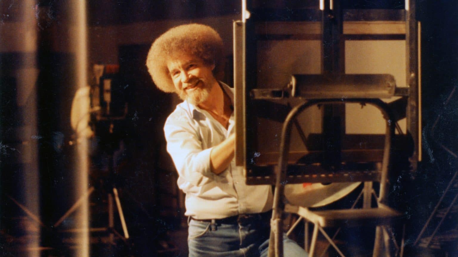 Bob Ross Unrecognizable Without Notable Perm And Beard In Old Photo