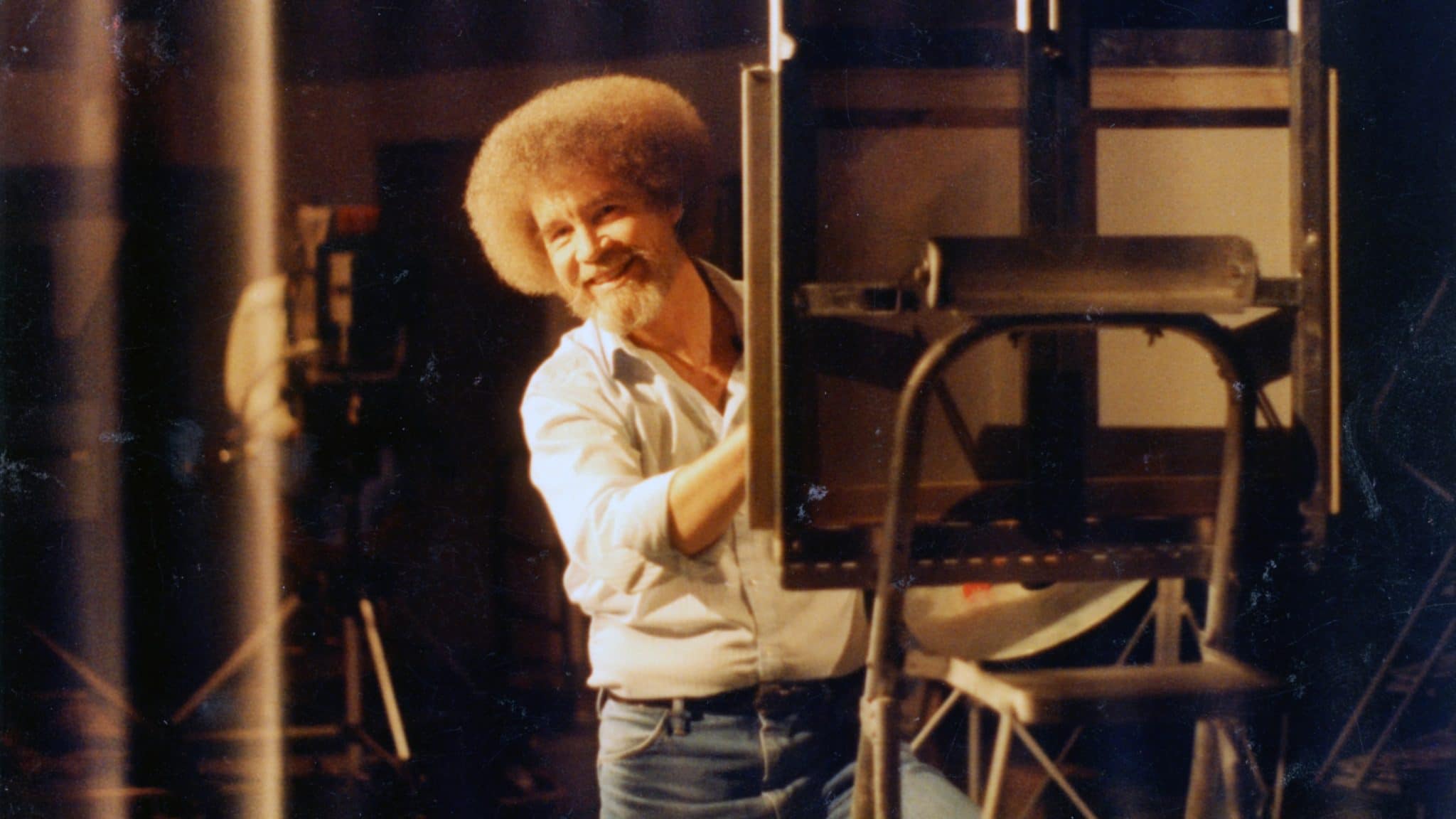 Bob Ross Unrecognizable Without Notable Perm And Beard In Old Photo