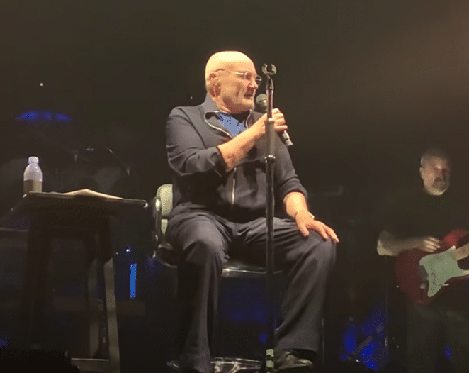 A Frail Phil Collins Kicks Off Genesis Farewell Tour In Chair Onstage