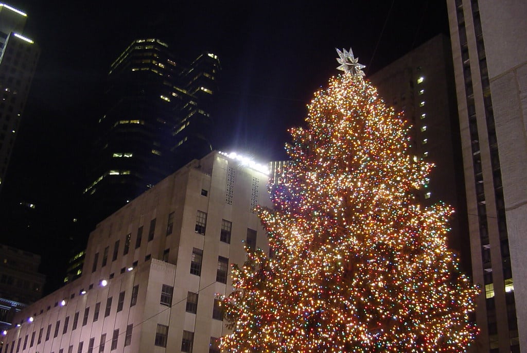 80-Foot Tree Marks 90 Years Of The Rockefeller Christmas Tradition