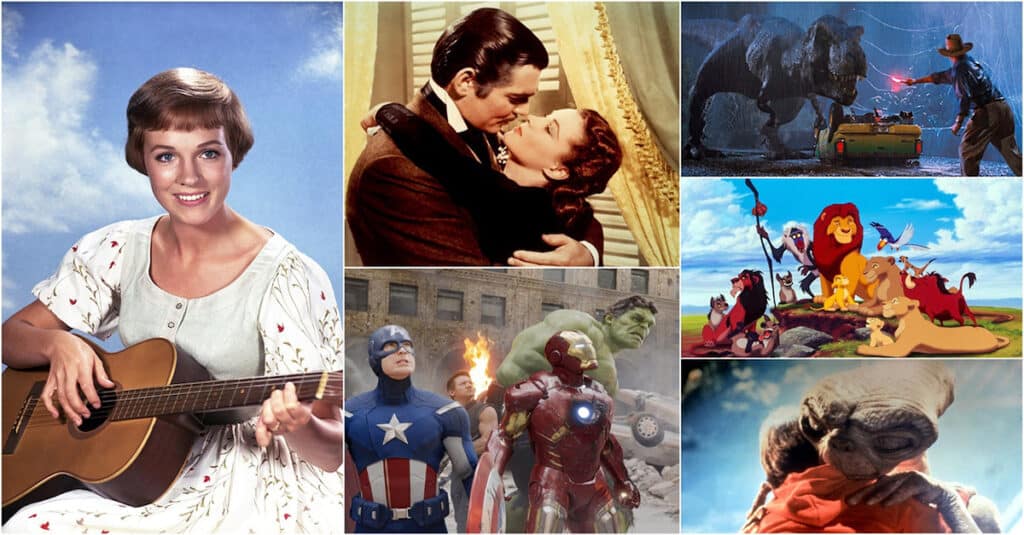 25 Biggest Films of All Time Before and After Inflation