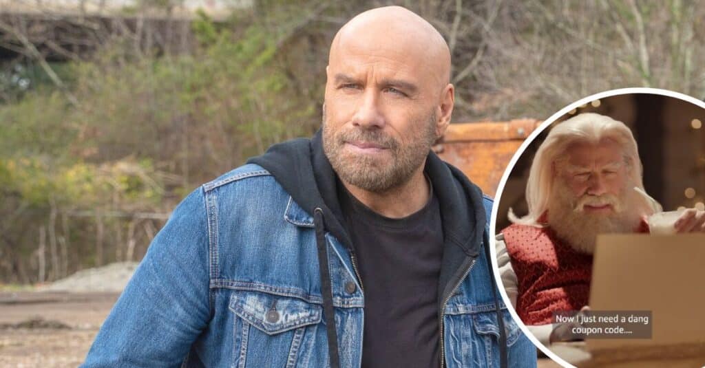 Fans Are Loving John Travolta As Santa In New Christmas Ad