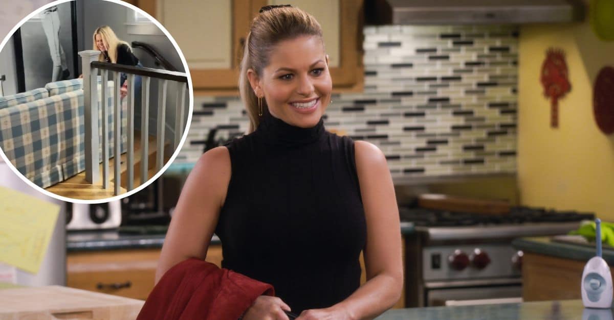 Candace Cameron Bure Re-Creates Iconic Moment From 'Friends'