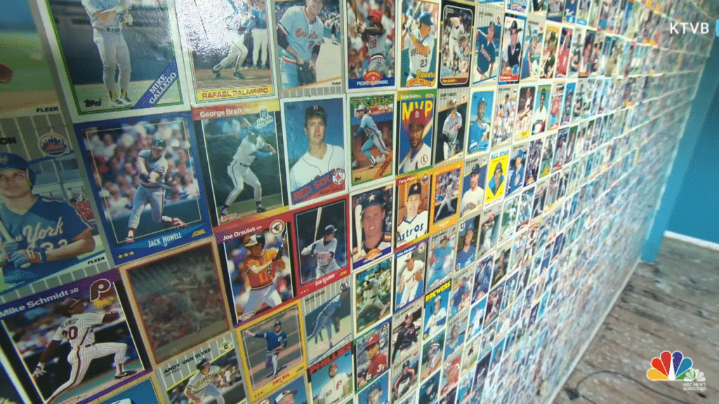 1,600 Vintage Baseball Cards Discovered Behind Wall During Home Renovation