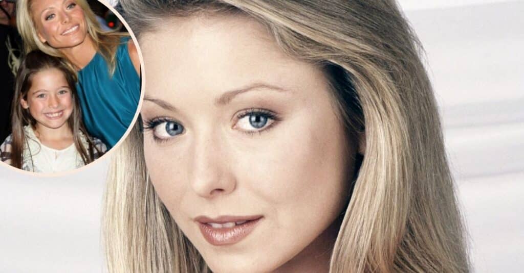 Kelly Ripa Twins With Her Daughter Lola In Throwback Photo