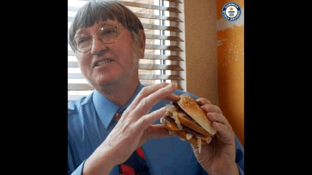 After Eating A Big Mac A Day For 50 Years, Man Credits Health To Walking