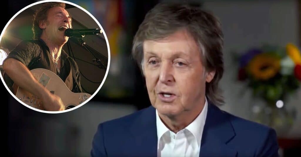 Bruce Springsteen And Paul McCartney Meet Up For Iconic Performance