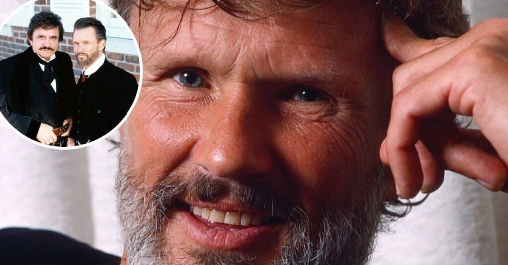Kris Kristofferson Once Landed A Helicopter In Johnny Cash's Yard