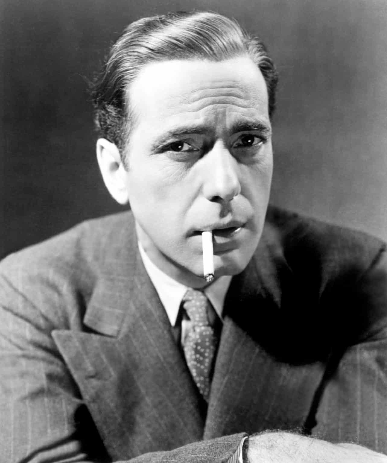 Humphrey Bogart's Signature Smoking Was Actually A Cinematic Technique