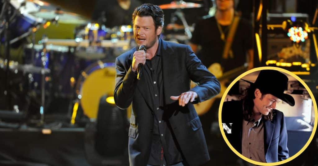 46-Year-Old Blake Shelton Sports Old Mullet And New Music In Promo Photo