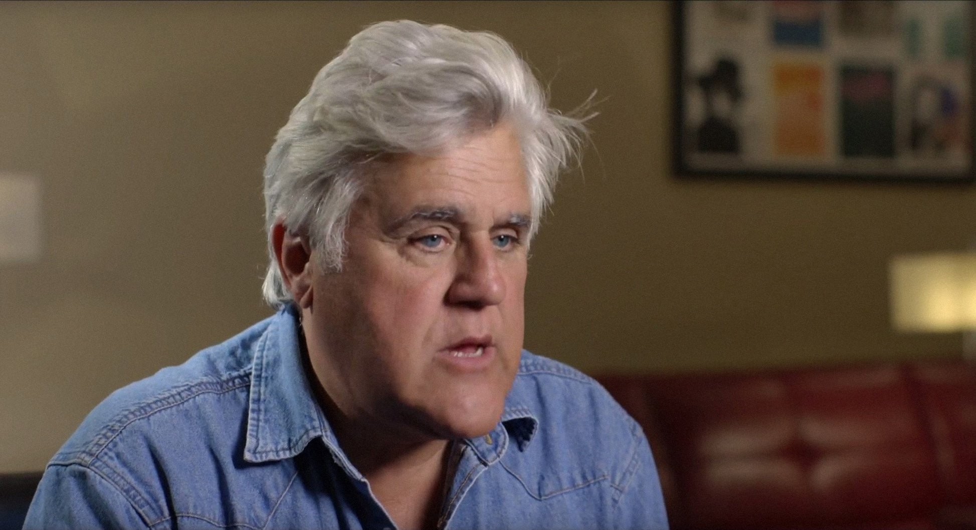 Jay Leno Reveals Burns In New Photo After Release From Hospital