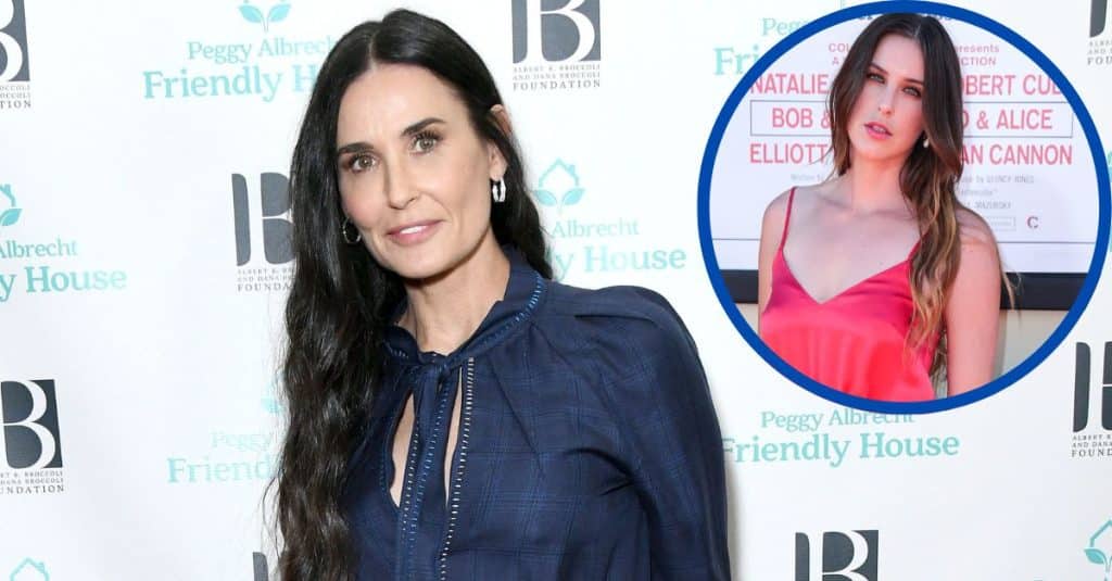 Scout Willis Twins With Mom Demi Moore In New Red Carpet Photos