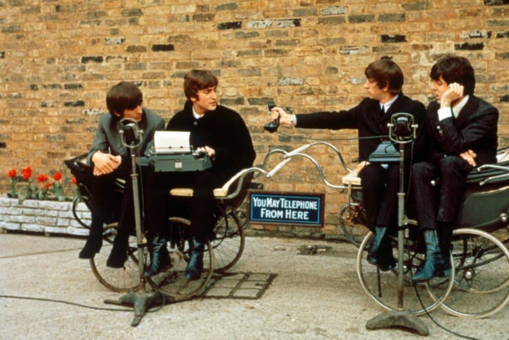 WATCH: Ringo Starr And Paul McCartney Reunite At Rollerskating Party