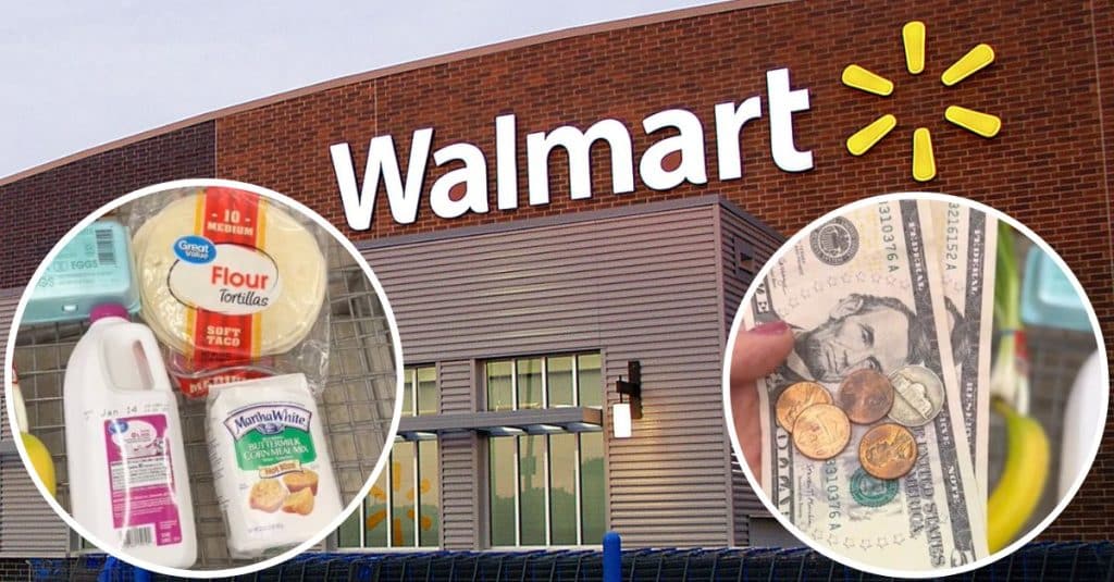 Walmart Shopper Shows How Cost Of Groceries Went Up By 50%