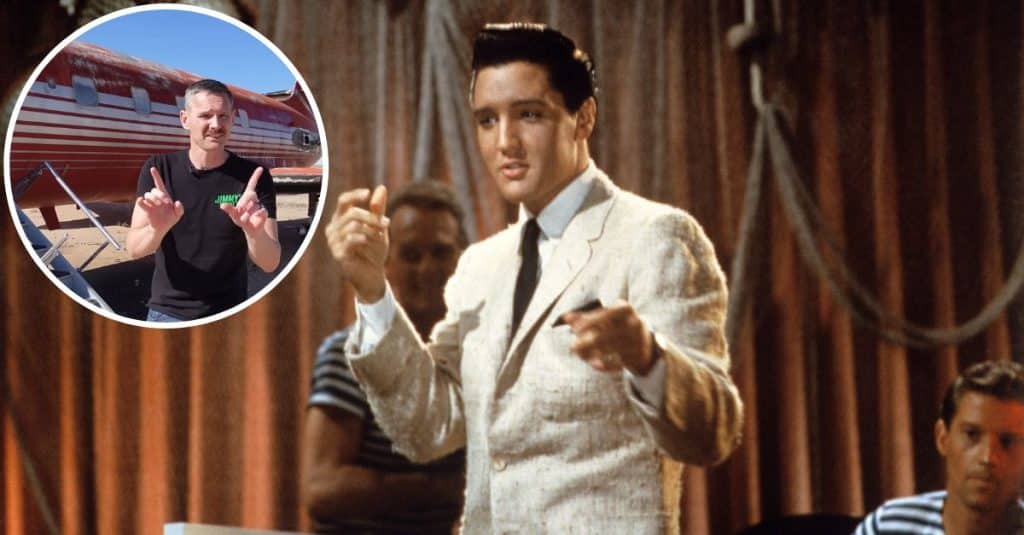 Elvis Presley's Private Jet Arrives in Florida As YouTube Star Prepares ...