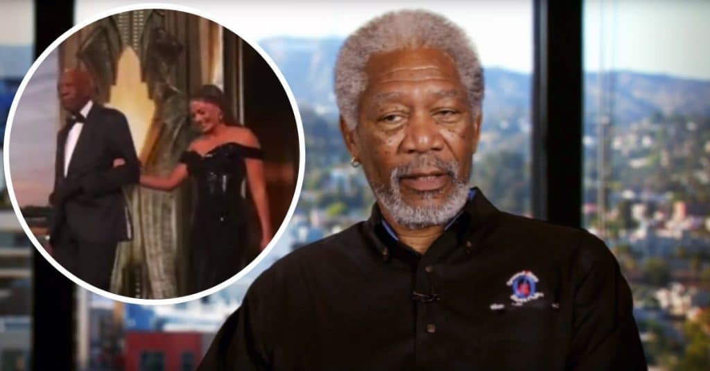 Morgan Freeman Wore A Single Black Glove To The Oscars—Here’s Why ...
