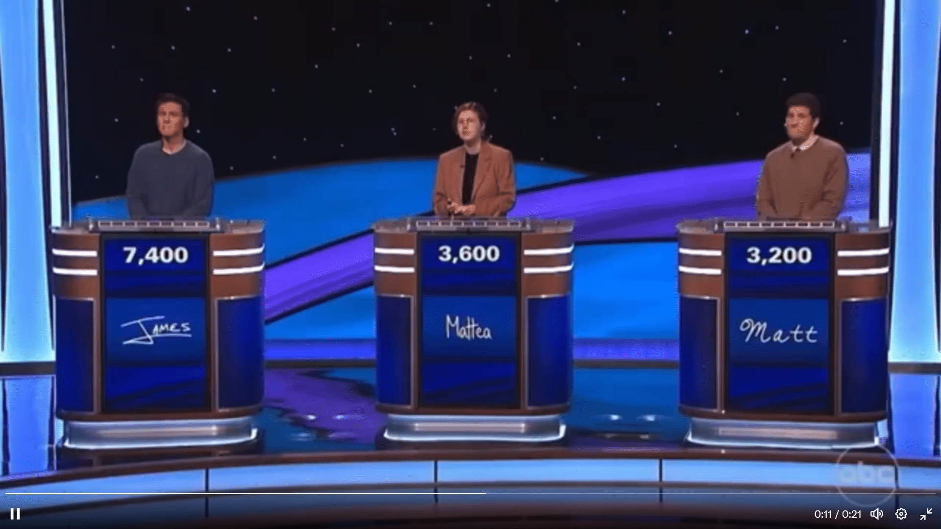 'Jeopardy!' Host Ken Jennings Gets Flirty With James Holzhauer On Air