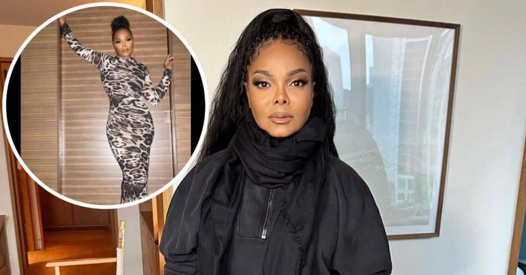 Janet Jackson Celebrates 57th Birthday In Leopard Print Dress Amidst ...