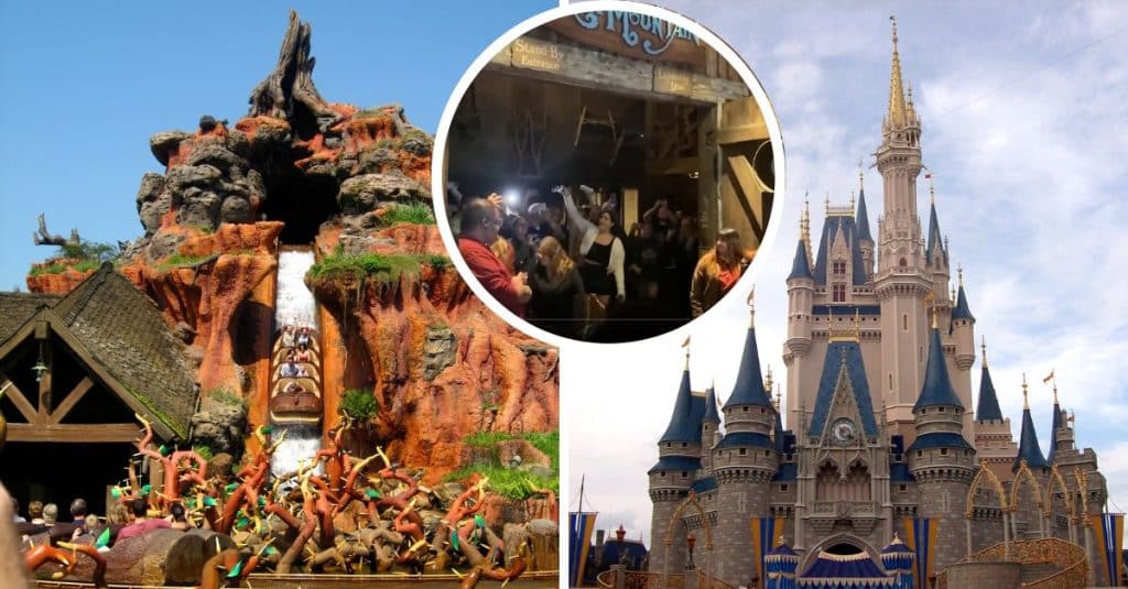 Disneyland Visitors Officially Say Goodbye To Splash Mountain