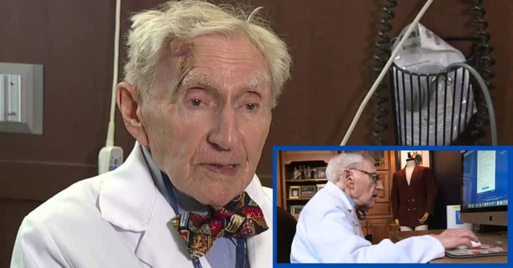 101-Year-Old Man Is Oldest Practicing Doctor With Three Big Tips For A ...