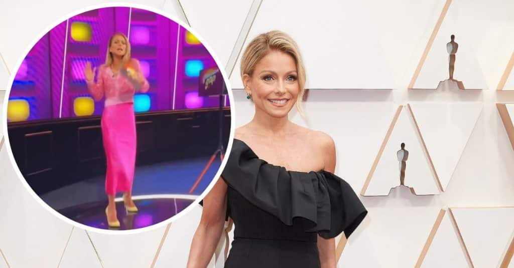 Fans Tell Kelly Ripa To 'Start Eating' As She Shows Off Tiny Waist In ...