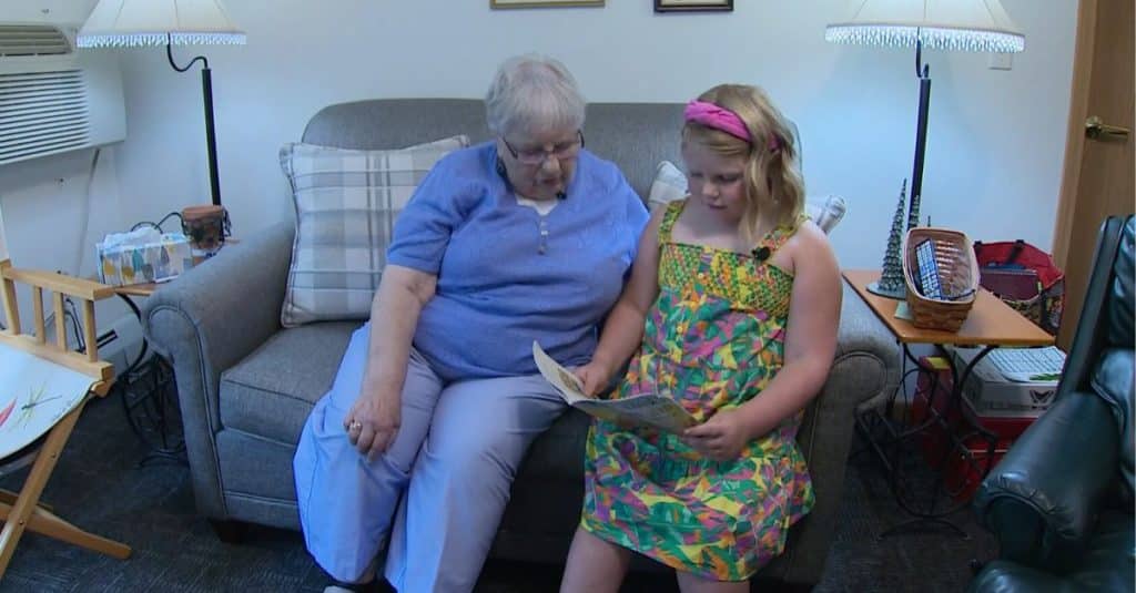 Bookworm First Grader Goes Door To Door Reading To Lonely Seniors