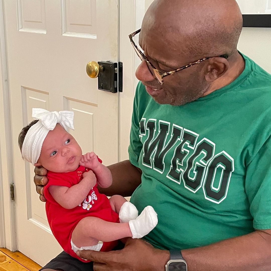 Al Roker Celebrates First Grandparents' Day With Granddaughter Sky