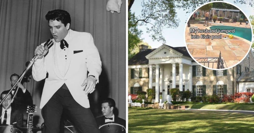 Guy Jumps Into Elvis' Pool During A Tour Of Graceland | DoYouRemember?