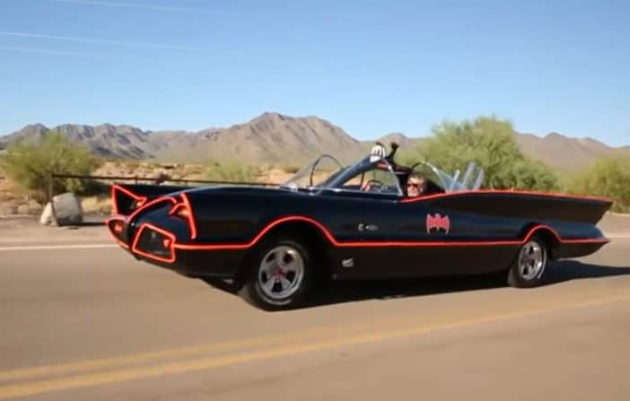 This 1979 Lincoln Continental Batmobile Was Signed By Batman Himself ...