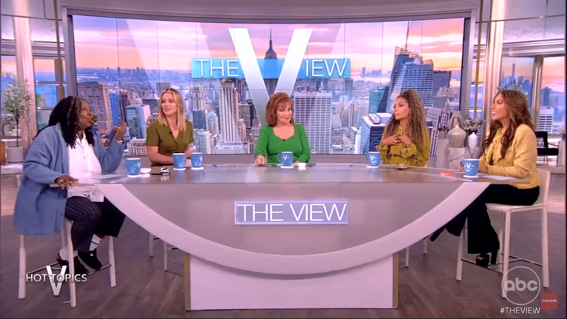 Whoopi Goldberg Walks Away Mid-Debate On 'The View' To Take A Stand