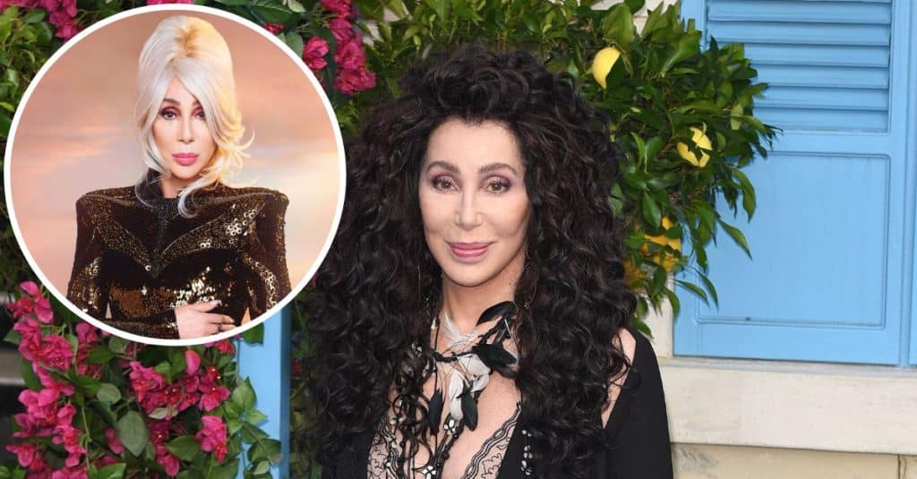 77-Year-Old Cher Graces New Magazine Cover In Sequined Catsuit And Face ...