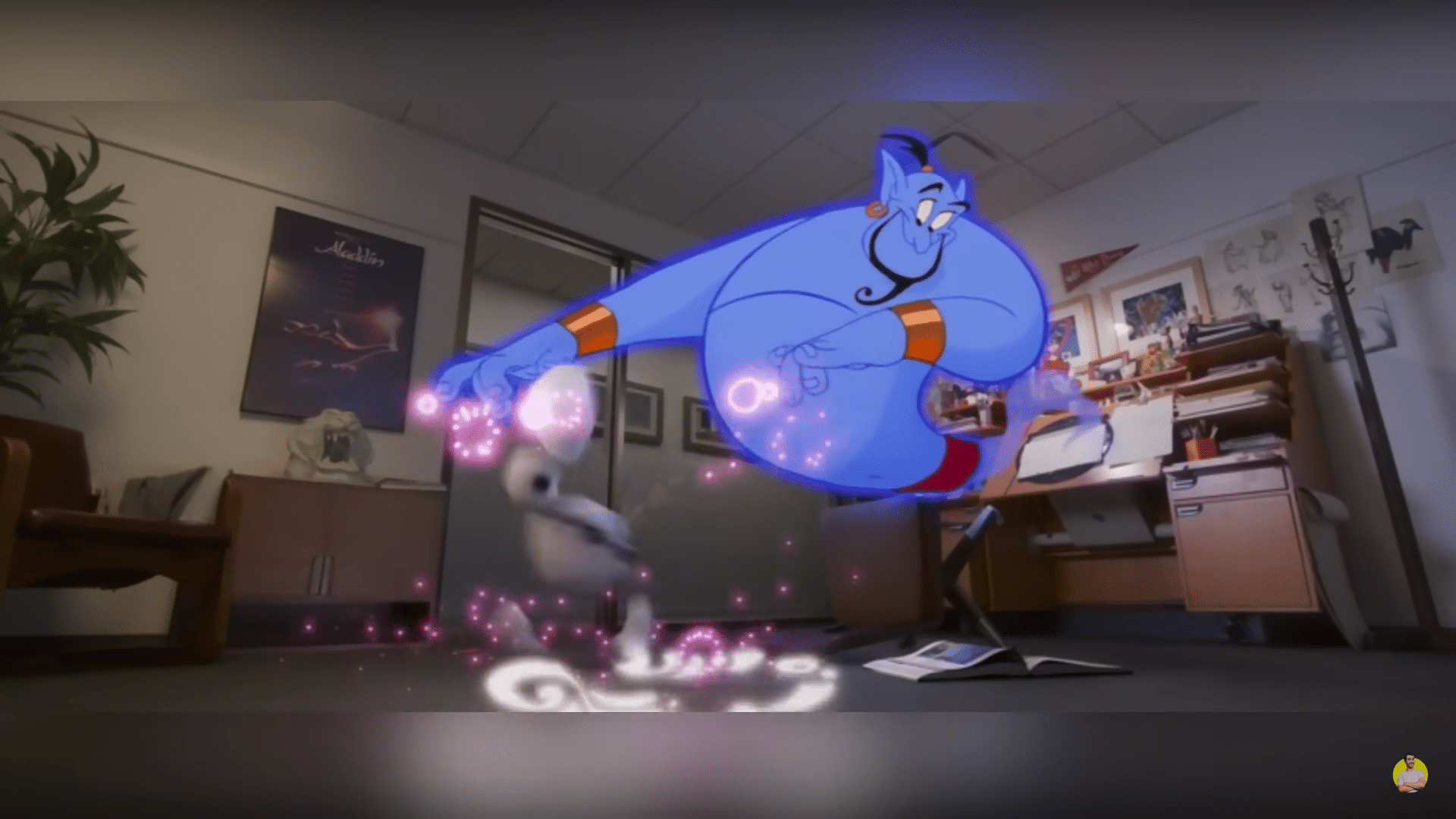 Robin Williams' Genie Voice From 'Aladdin' Returns In Disney Short ...