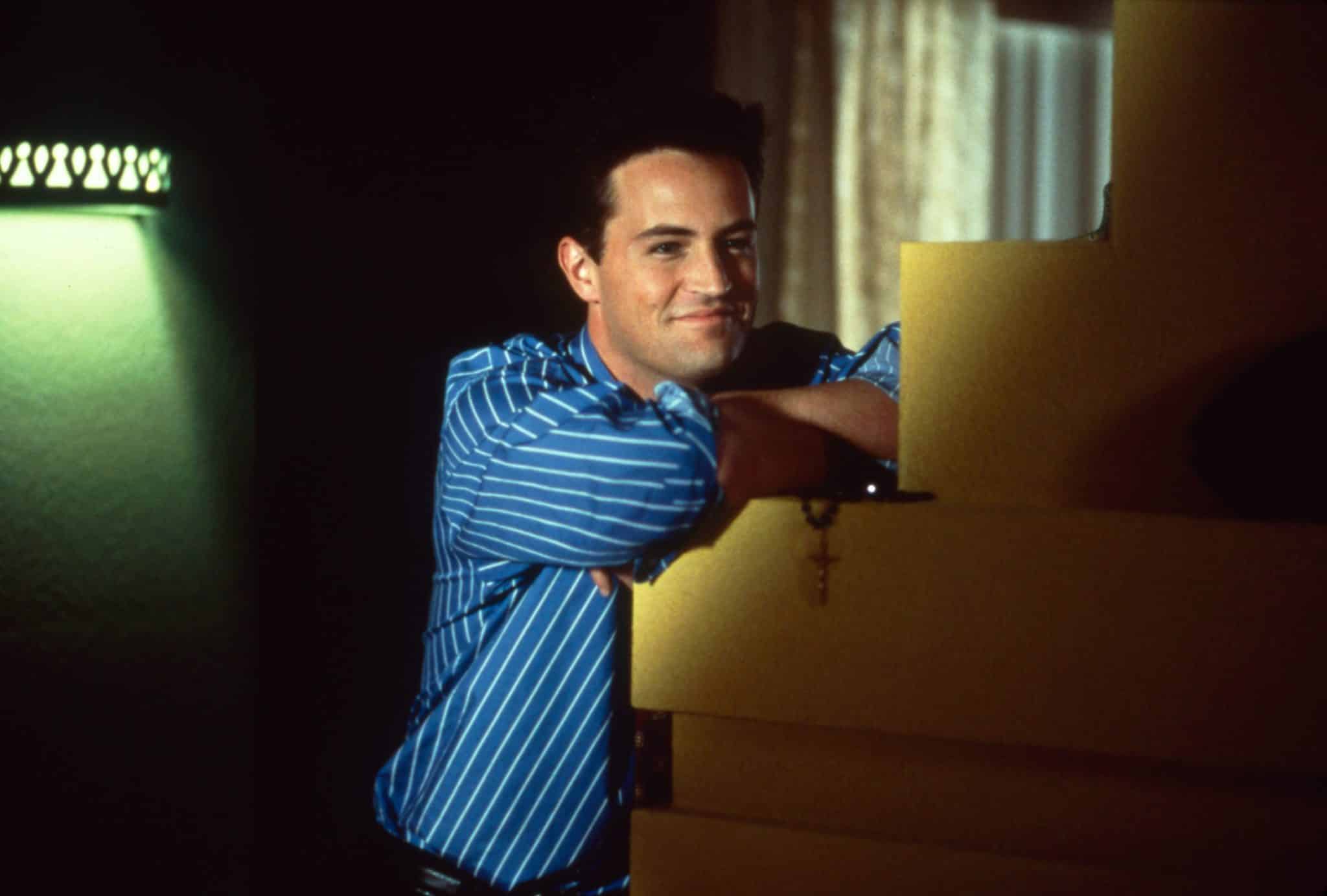 Matthew Perry's Parents, Stepfather Comfort Each Other Outside Home ...