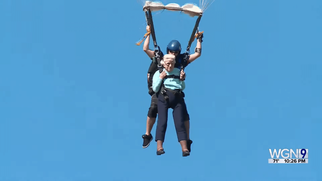 104 Year Old Woman Dies Days After Attempting Skydiving World Record