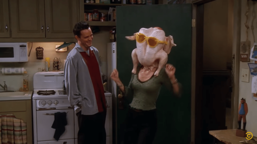 WATCH: Courteney Cox Hilariously Recreates Iconic 'Friends' Turkey Scene