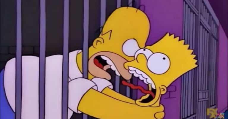 Homer Simpson Will Not Stop Strangling His Son Bart Despite Criticisms ...