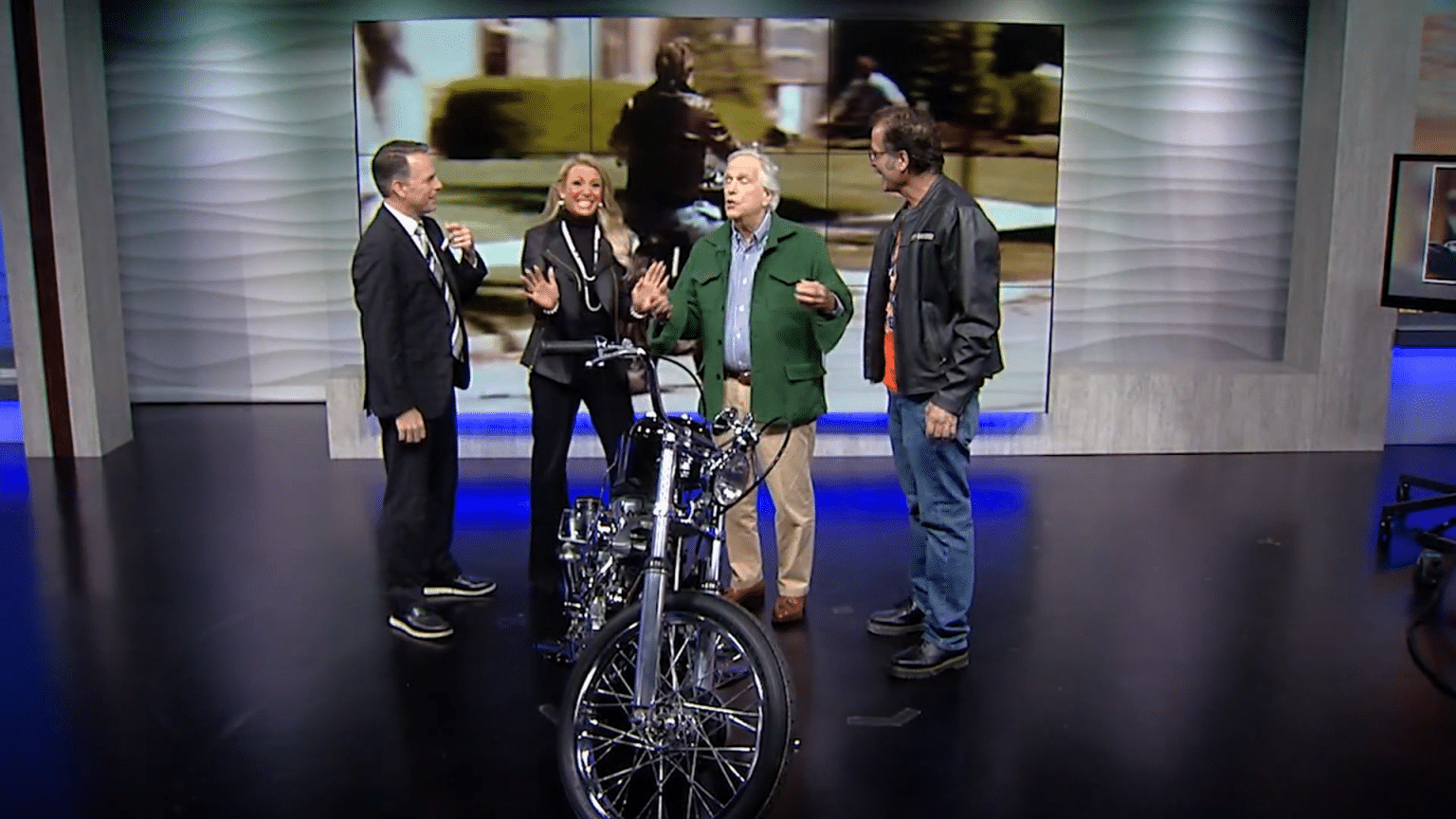 The Fonz, Henry Winkler, Reunites With Original Motorcycle