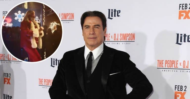 Saturday Night Fever Stars In John Travolta's Santa Claus Commercial