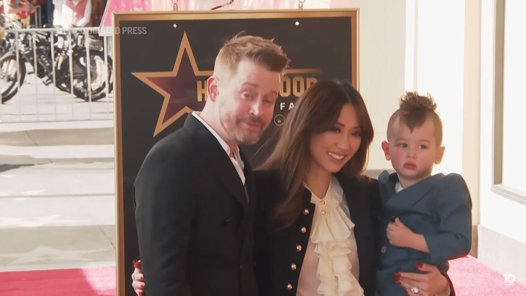 Macaulay Culkin Joined By His Kids And 'Home Alone' Family For Walk Of ...