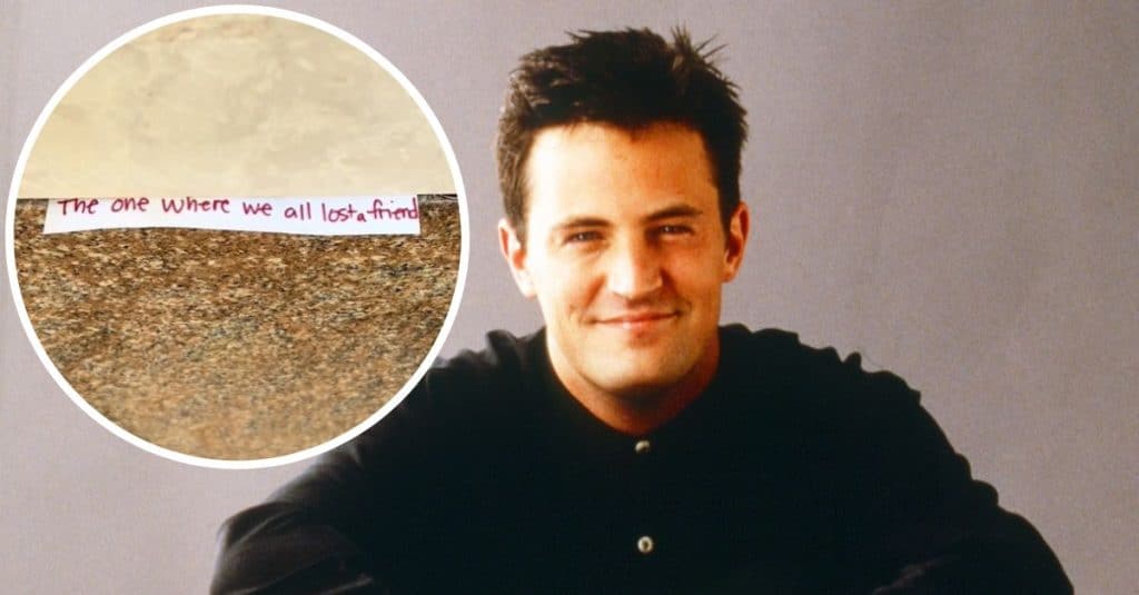 'Friends' Fans Emotional After Discovering Note Left On Matthew Perry’s ...